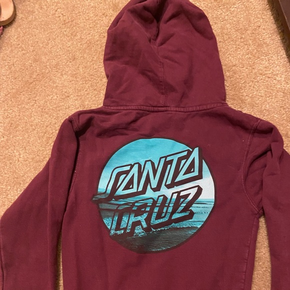 Santa Cruz Skateboards | Shirts & Tops | Santa Cruz Hooded Sweatshirt ...